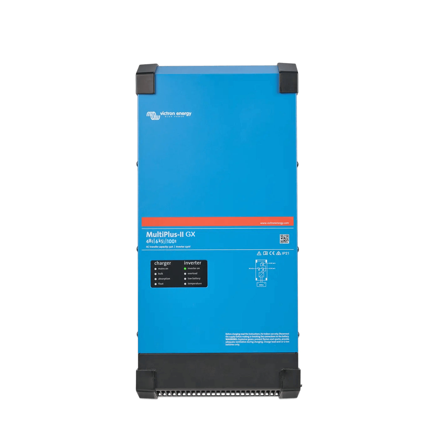 Victron MultiPlus-II 48/6k5/100-50 GX – Hochleistungs-Wechselrichter ...